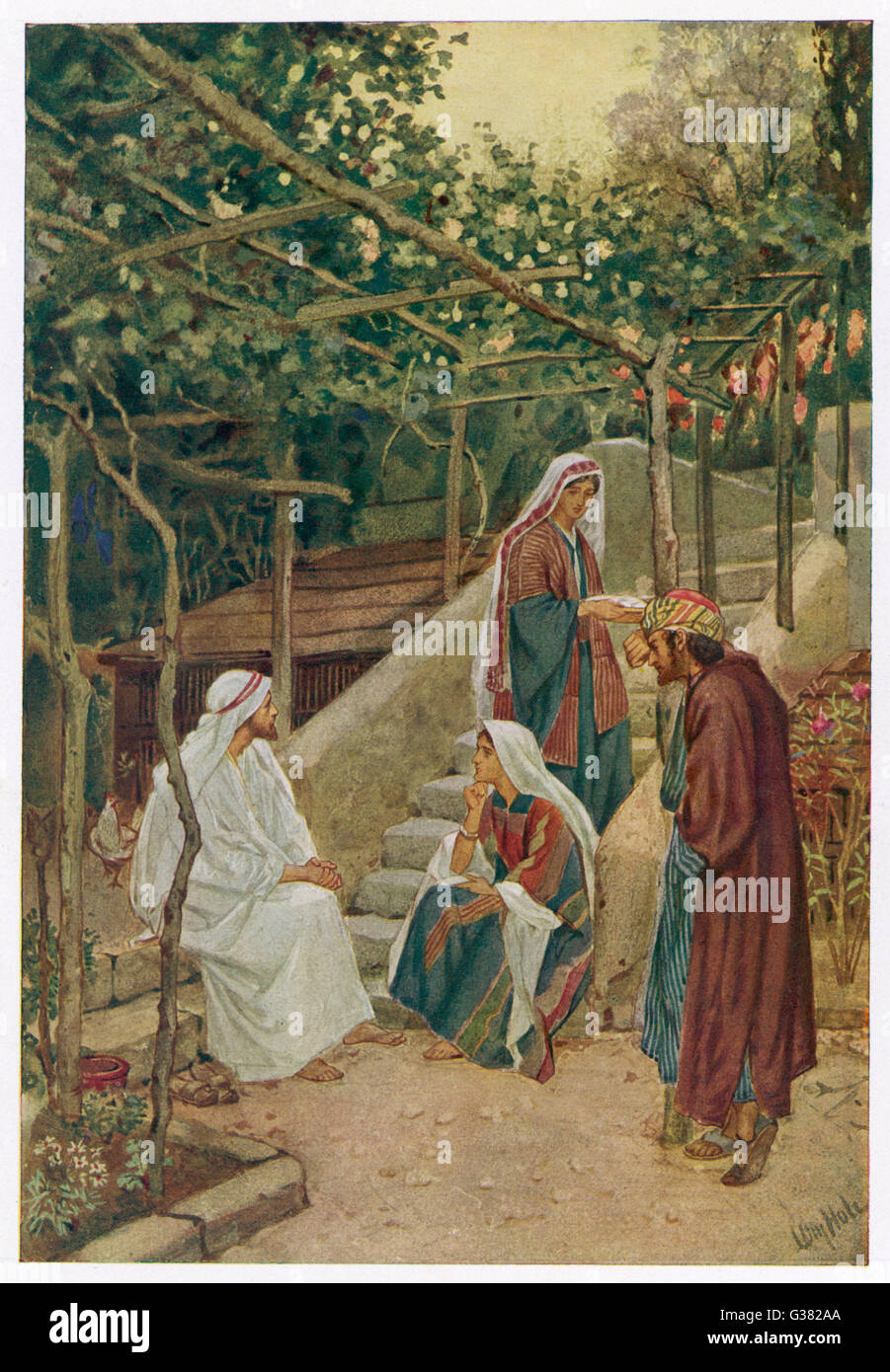 Lazarus jesus hi-res stock photography and images - Alamy