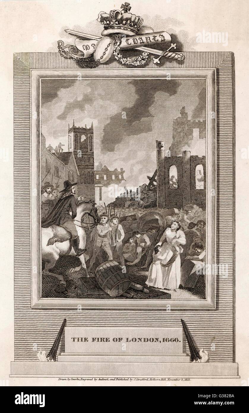 1666 fire london hi-res stock photography and images - Alamy