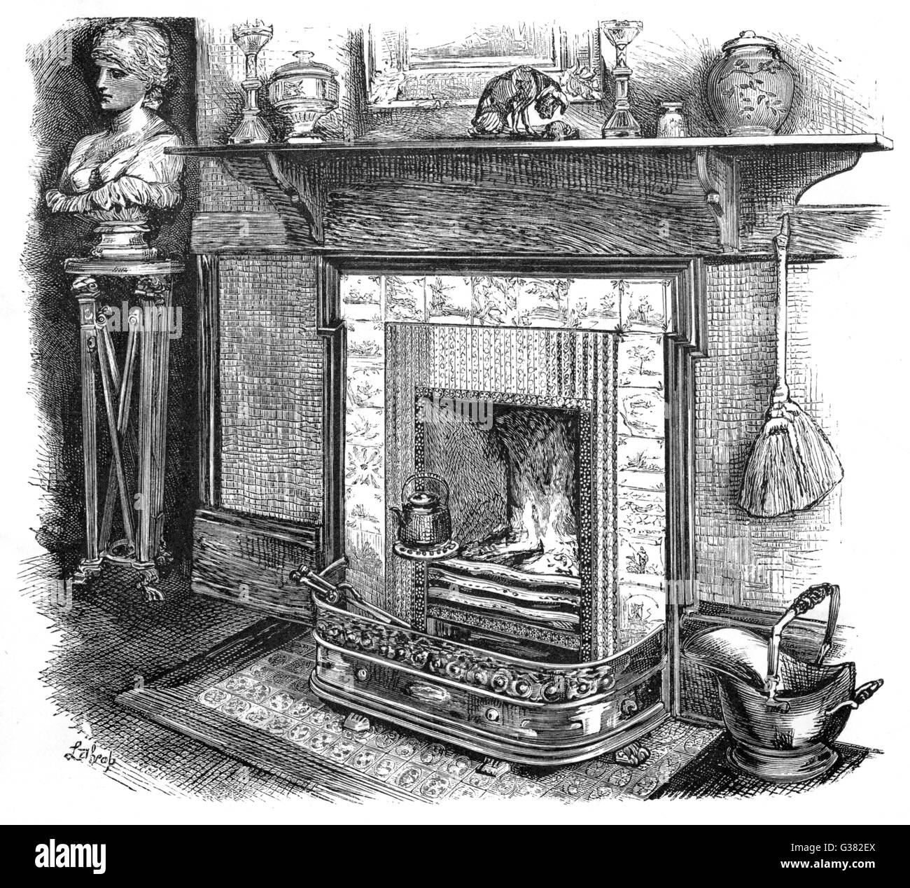 Ornate Fireplace High Resolution Stock Photography and Images - Alamy