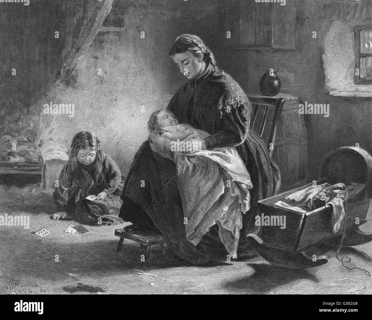 Cottage floor Black and White Stock Photos & Images - Alamy