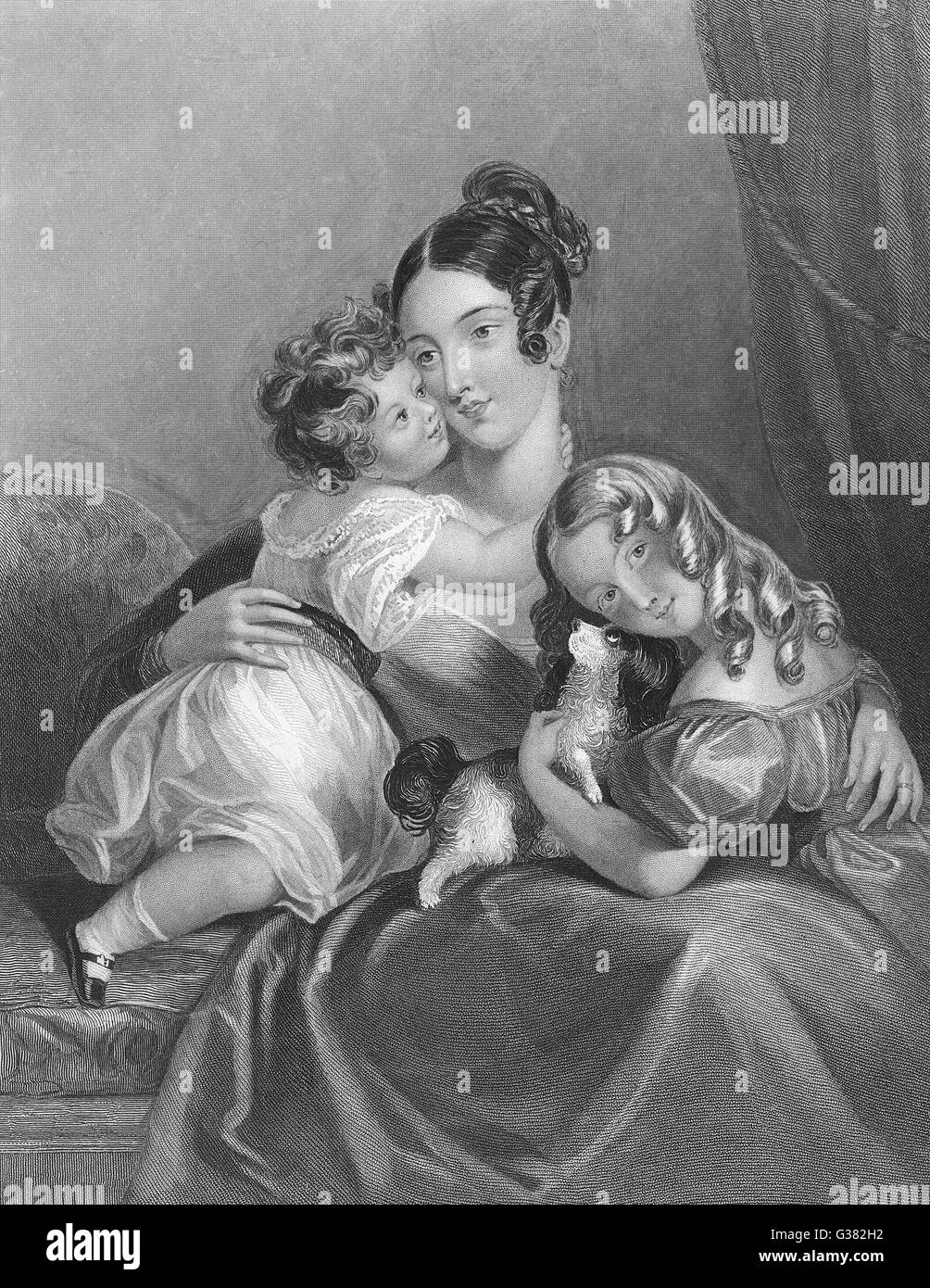 Child two Black and White Stock Photos & Images - Alamy