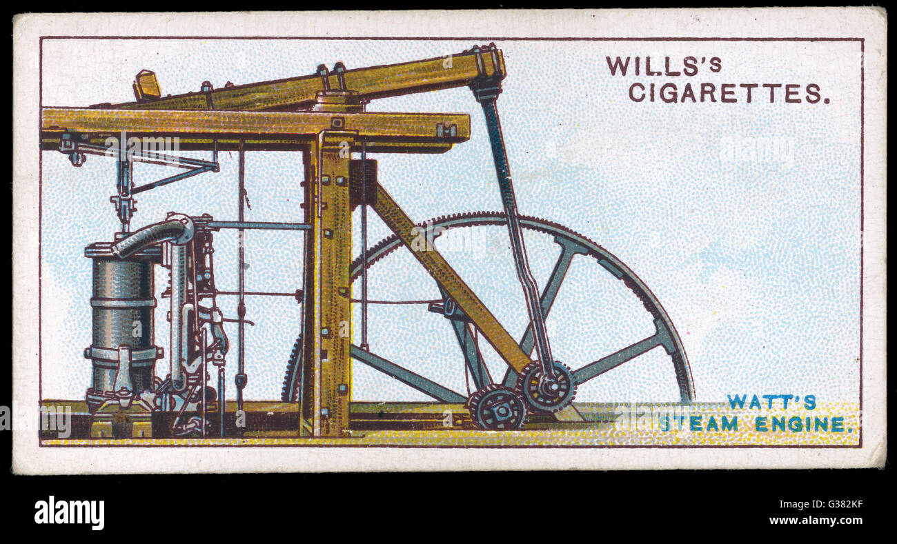 Watt's Steam Engine Stock Photo - Alamy