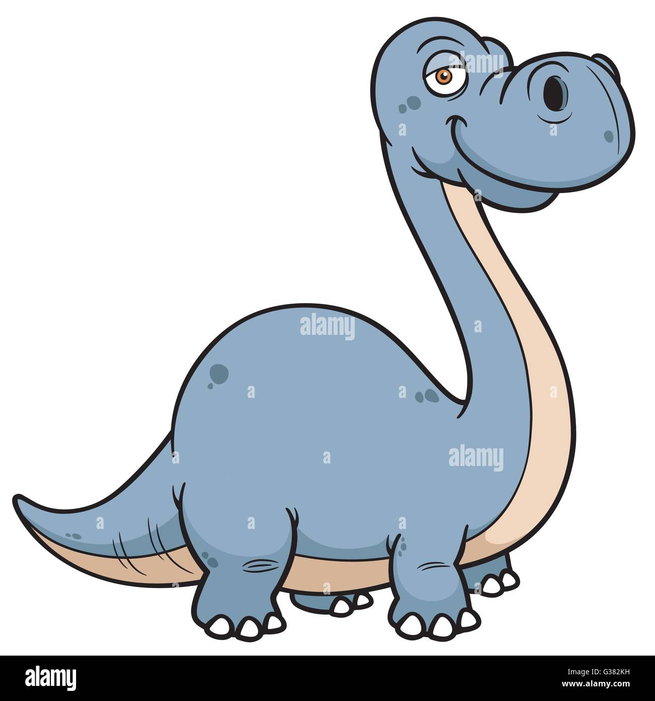 Vector illustration of Dinosaur cartoon Stock Vector Image & Art - Alamy
