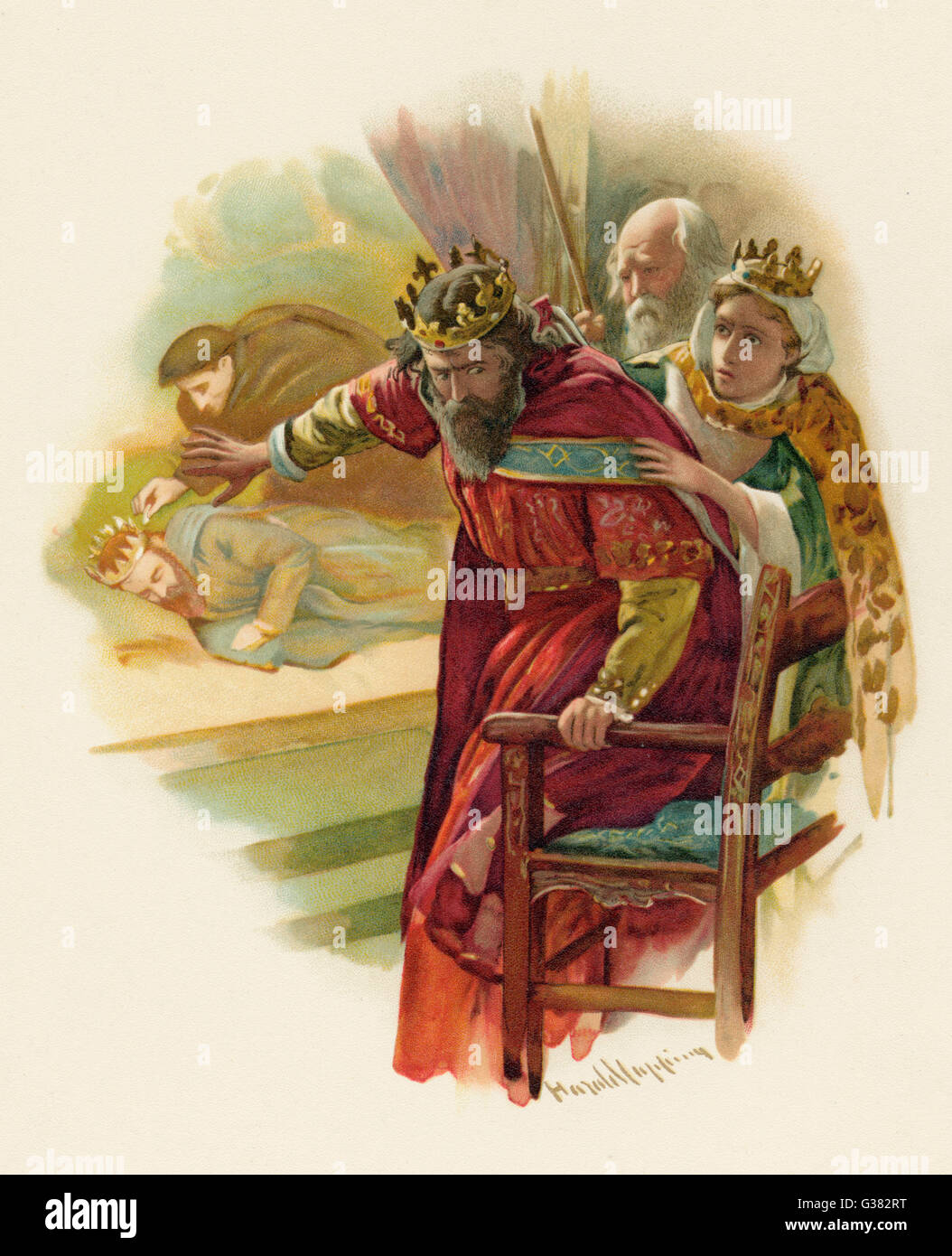Hamlet claudius hi-res stock photography and images - Alamy