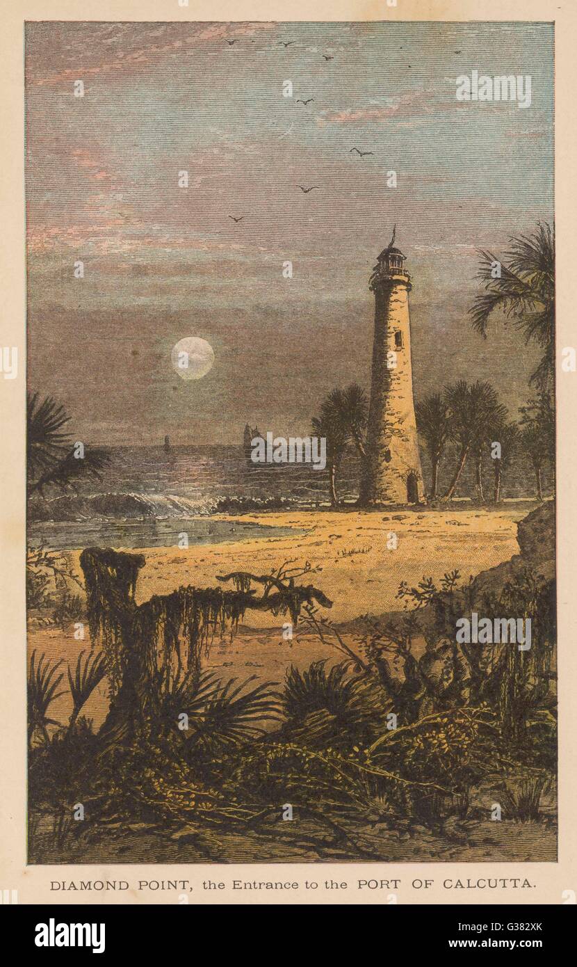 Diamond Point Lighthouse Stock Photo - Alamy