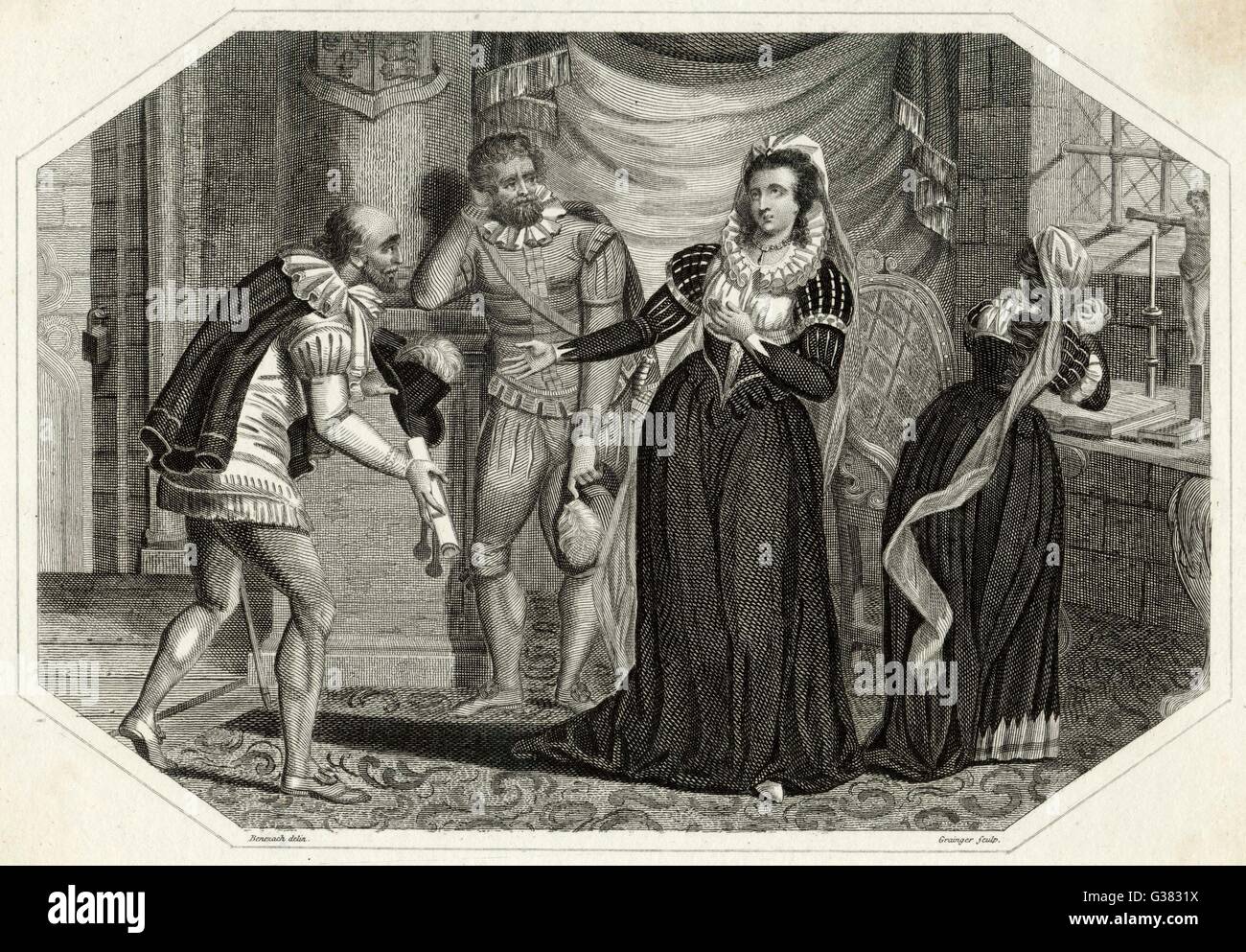 Mary Queen Of Scots Execution High Resolution Stock Photography and ...