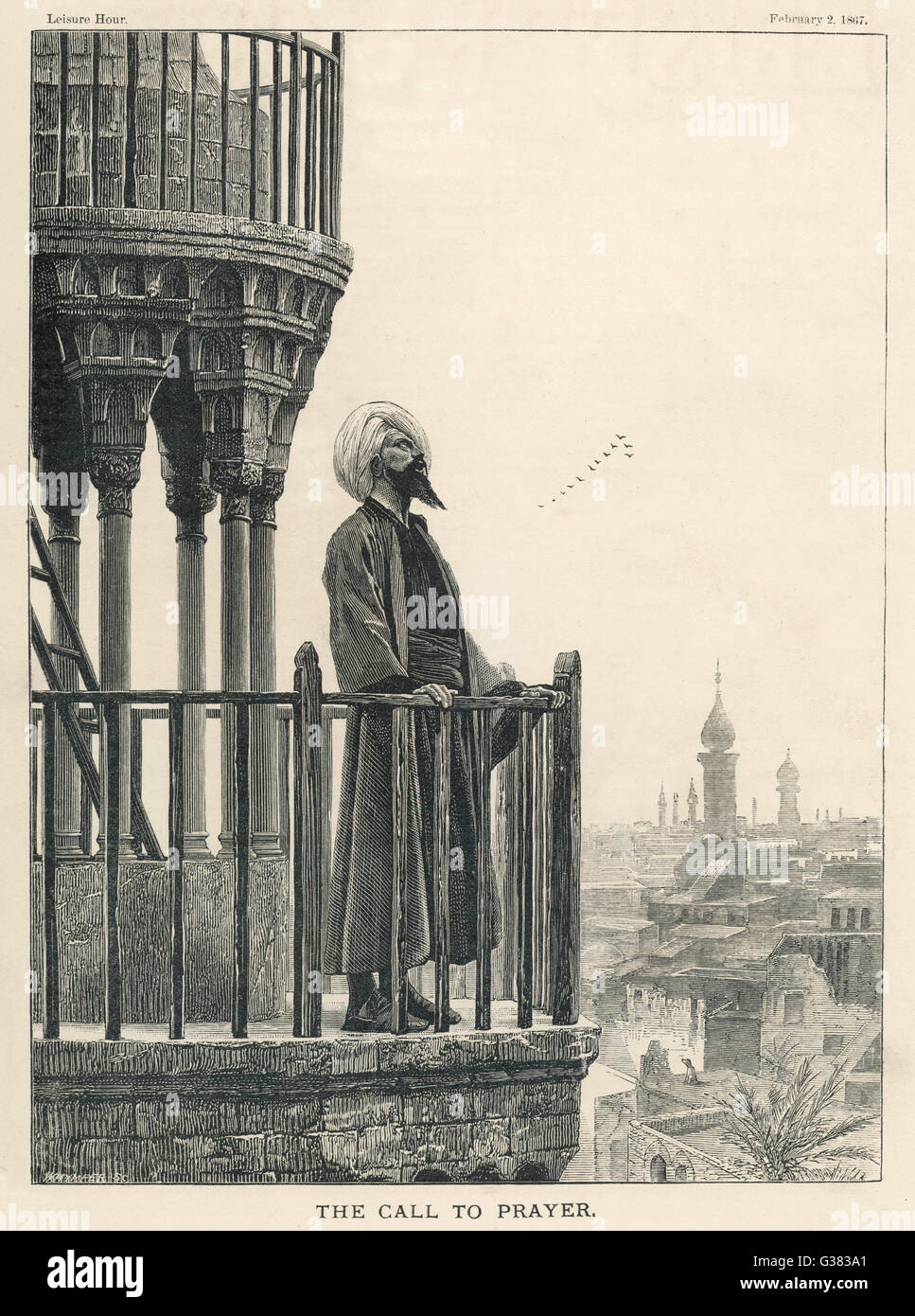 Muezzin minaret prayer hi-res stock photography and images - Alamy