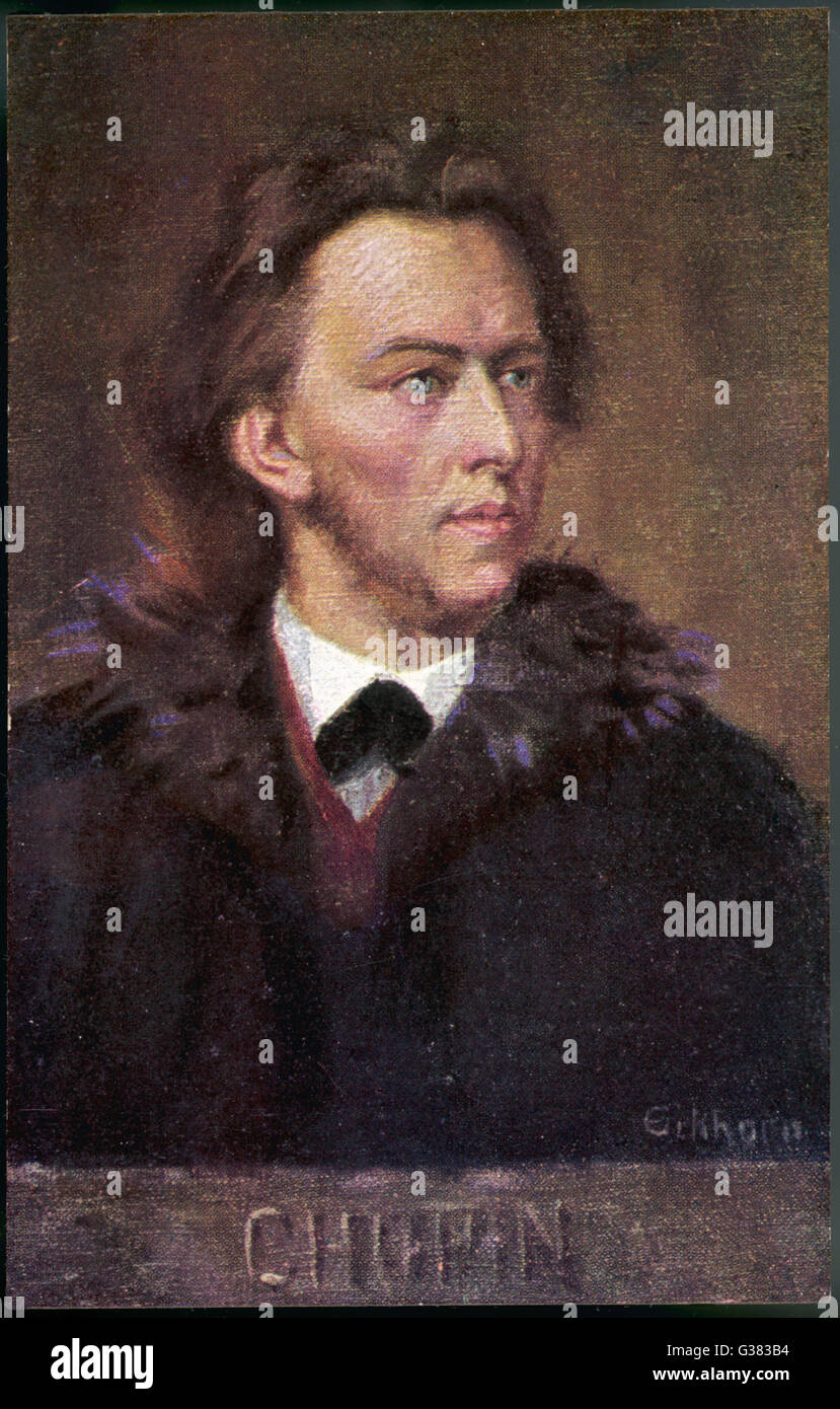 Frederic chopin polish musician date hi-res stock photography and ...