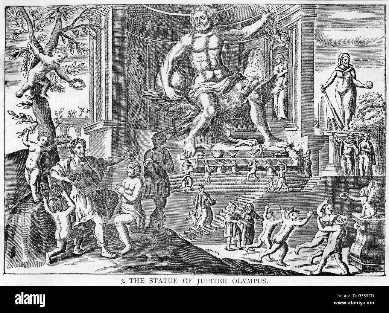 Zeus statue olympia hi-res stock photography and images - Alamy