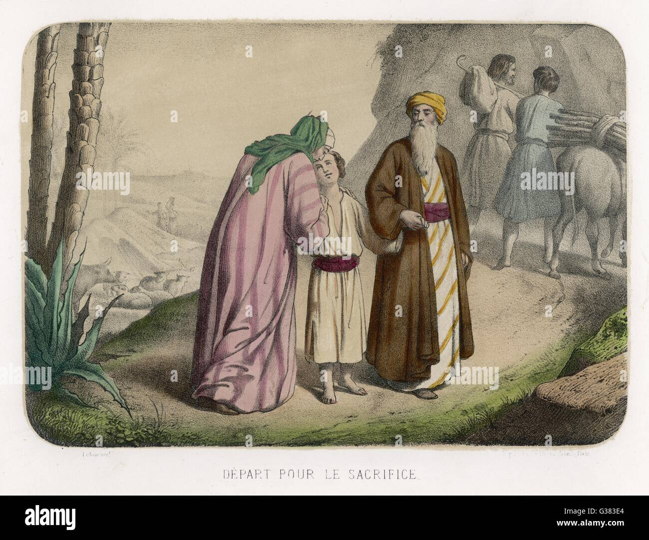 Abraham isaac old testament hi-res stock photography and images - Alamy