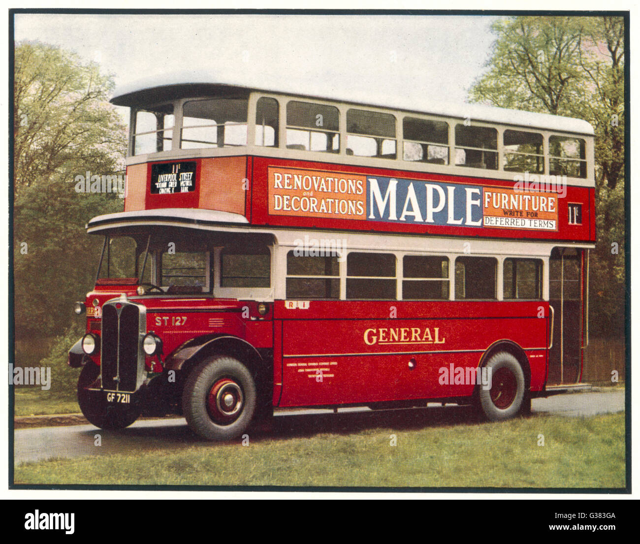 London bus route 11 hi-res stock photography and images - Alamy