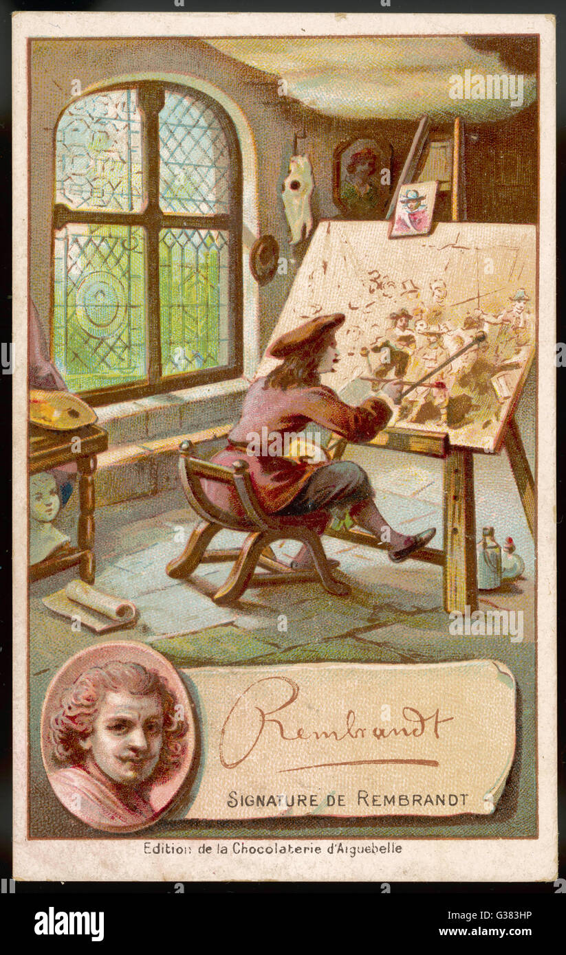 REMBRANDT VAN RHYN Stock Photo - Alamy