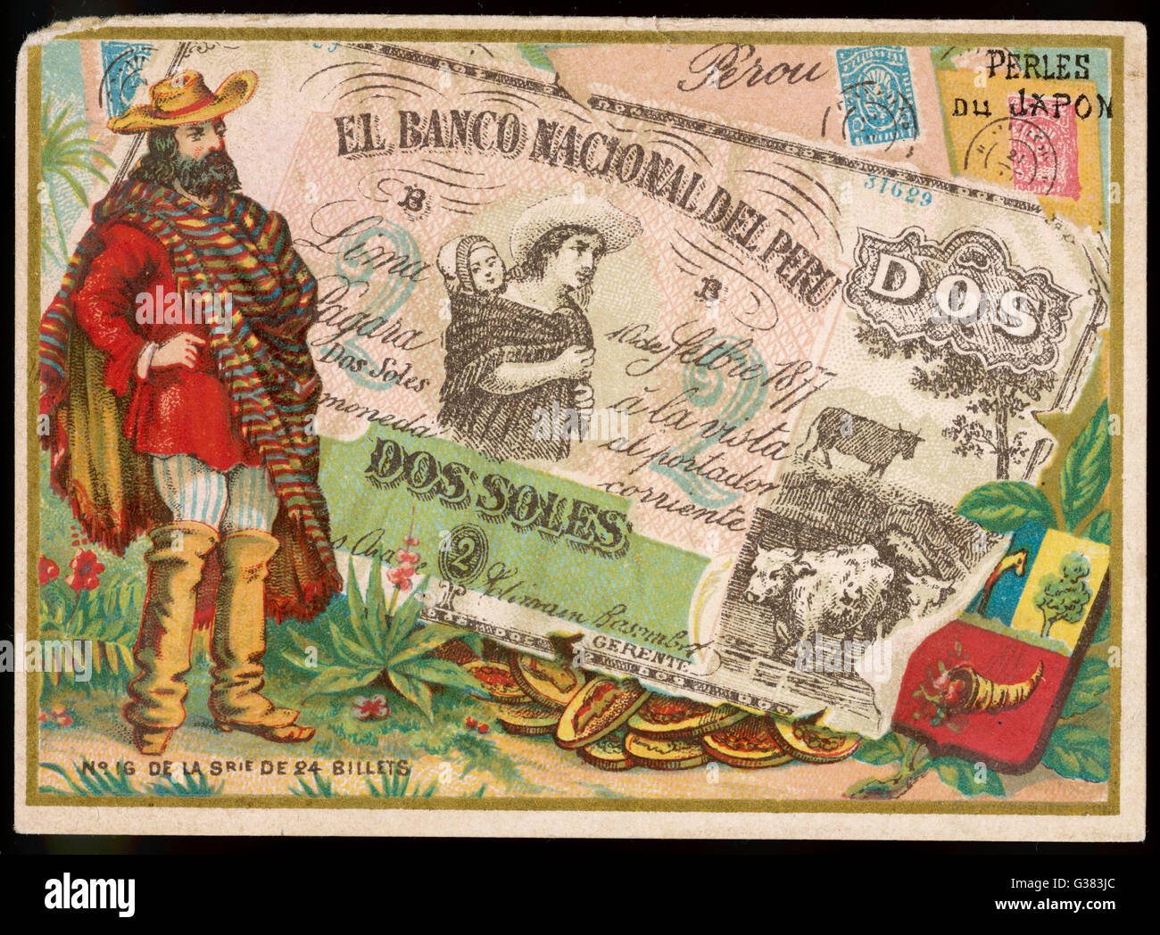 BANK NOTE - PERU Stock Photo - Alamy