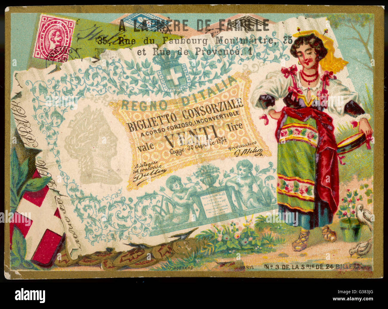 Lire bank note hi-res stock photography and images - Alamy