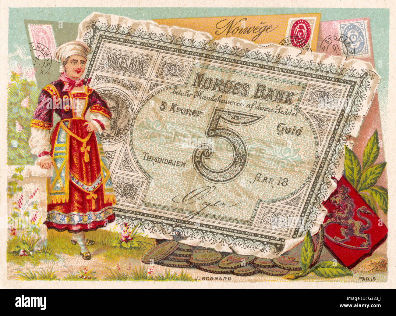 BANK NOTE - NORWAY Stock Photo - Alamy