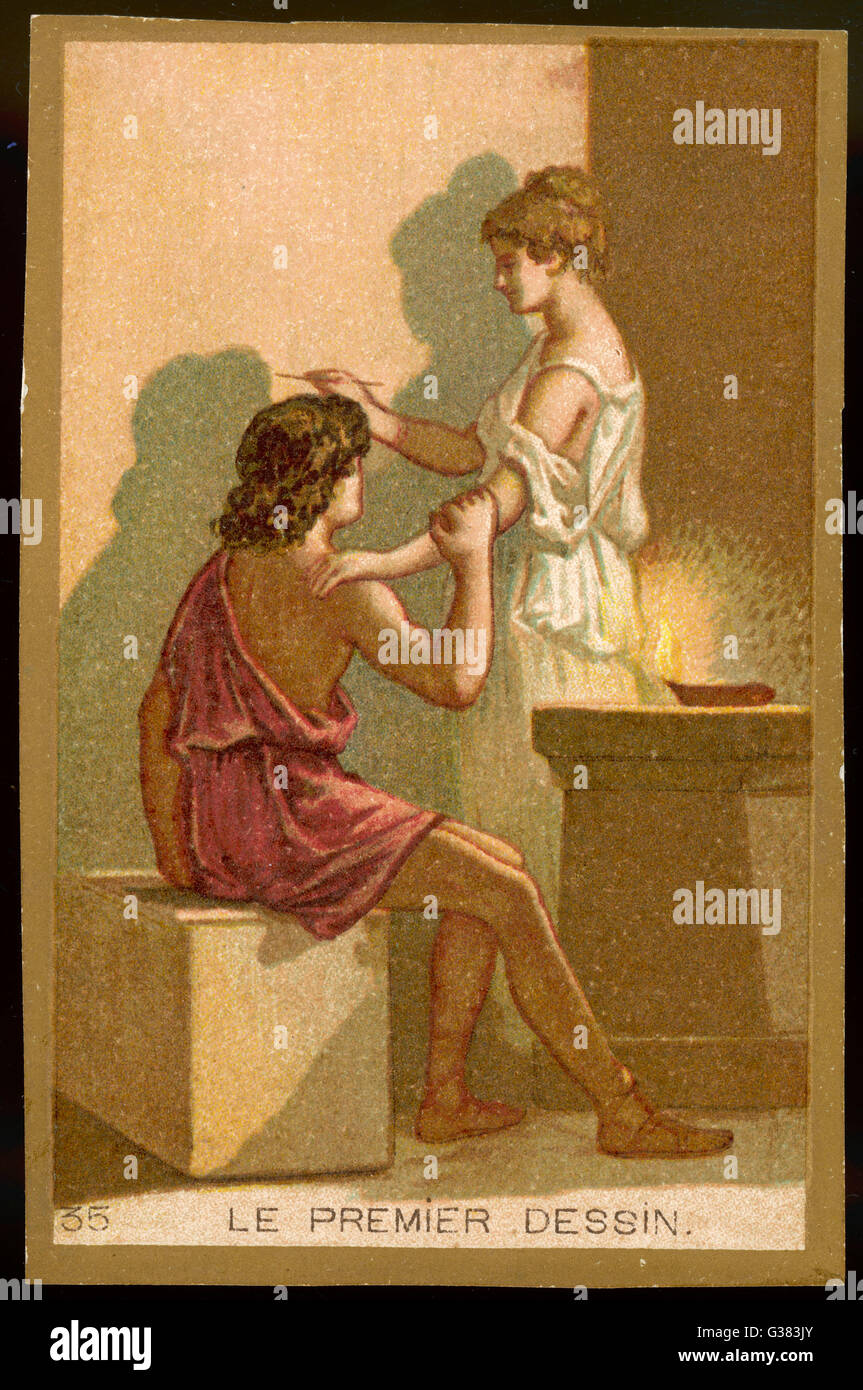 THE FIRST DRAWING Stock Photo - Alamy