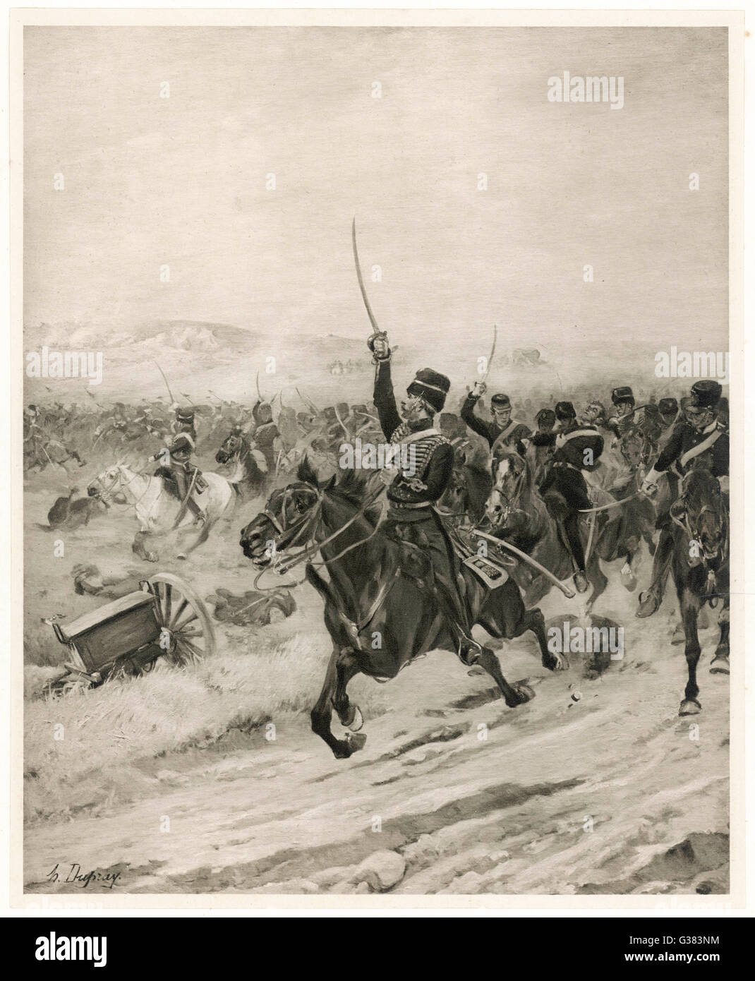 Charge of the Light Brigade Stock Photo - Alamy