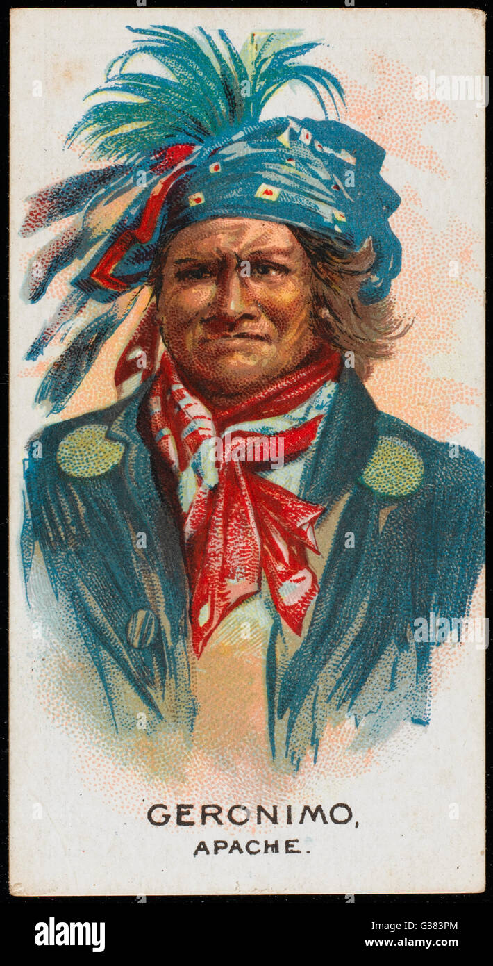 Geronimo indian hi-res stock photography and images - Alamy