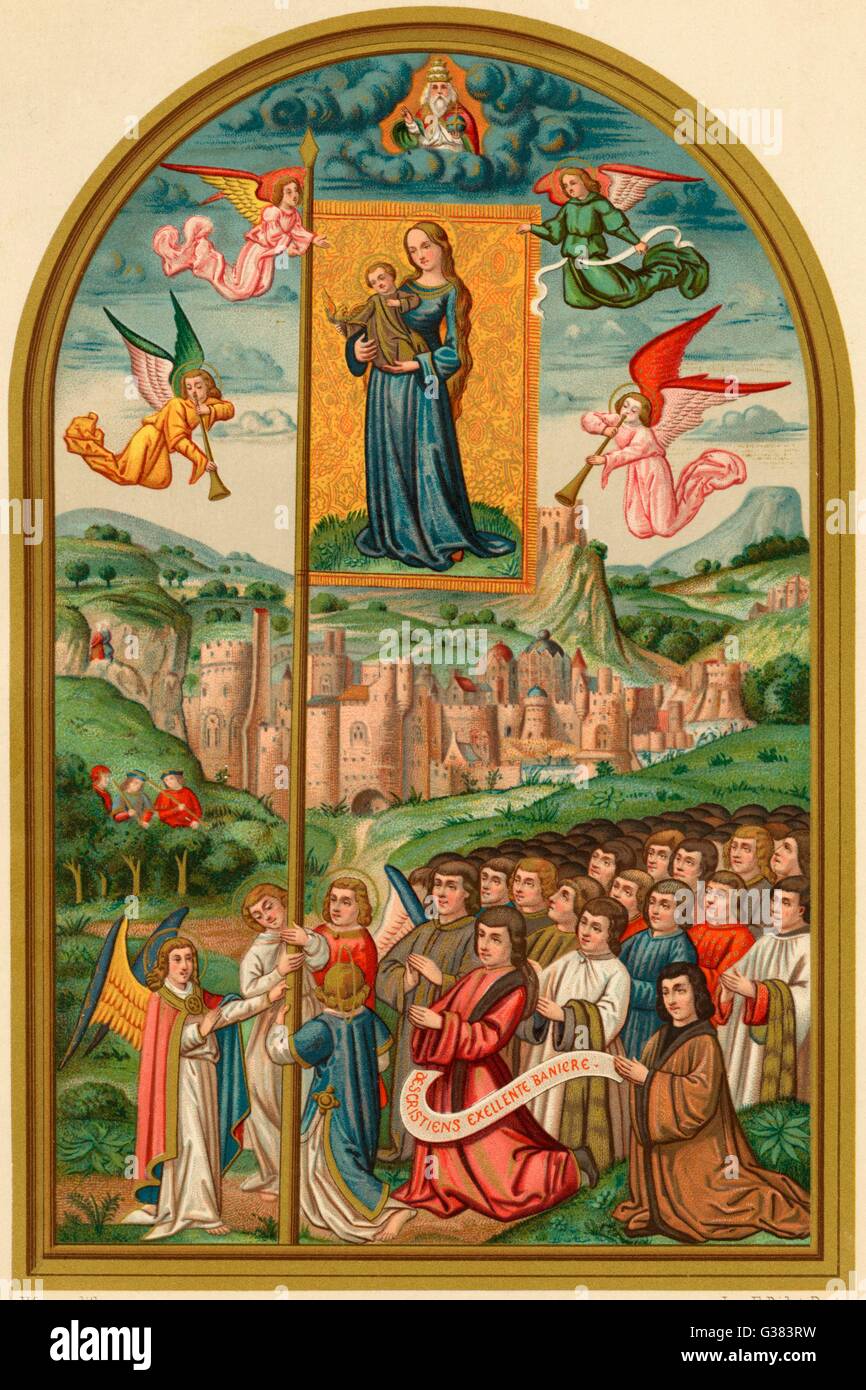 IMAGE OF MARY / BANNER Stock Photo - Alamy