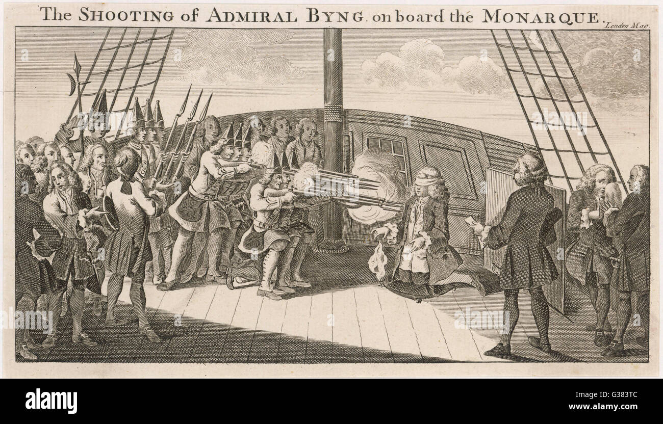 John byng executed hi-res stock photography and images - Alamy