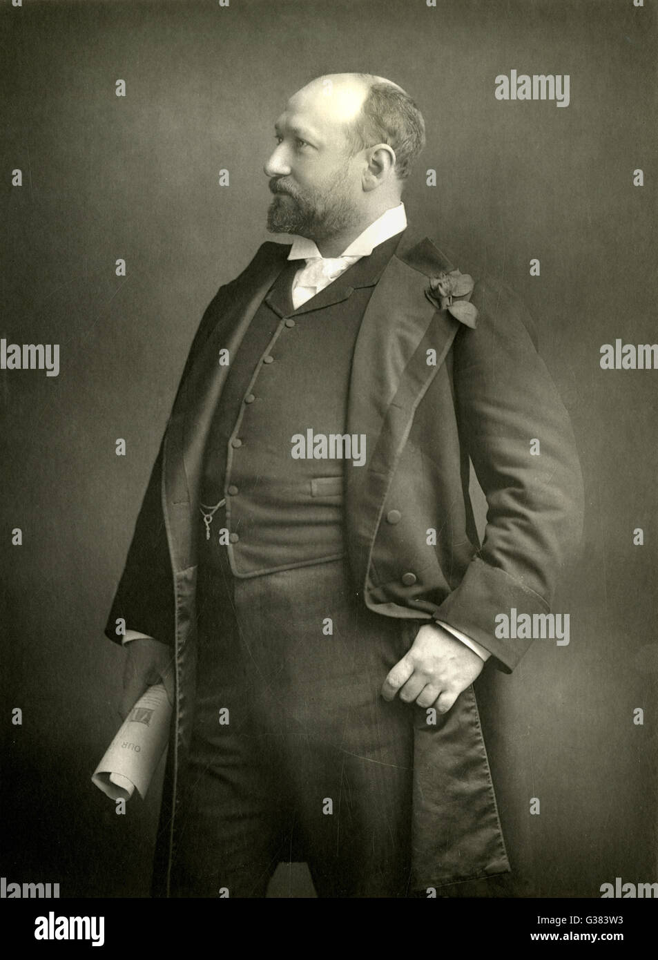 Augustus Harris - Impressario Stock Photo - Alamy