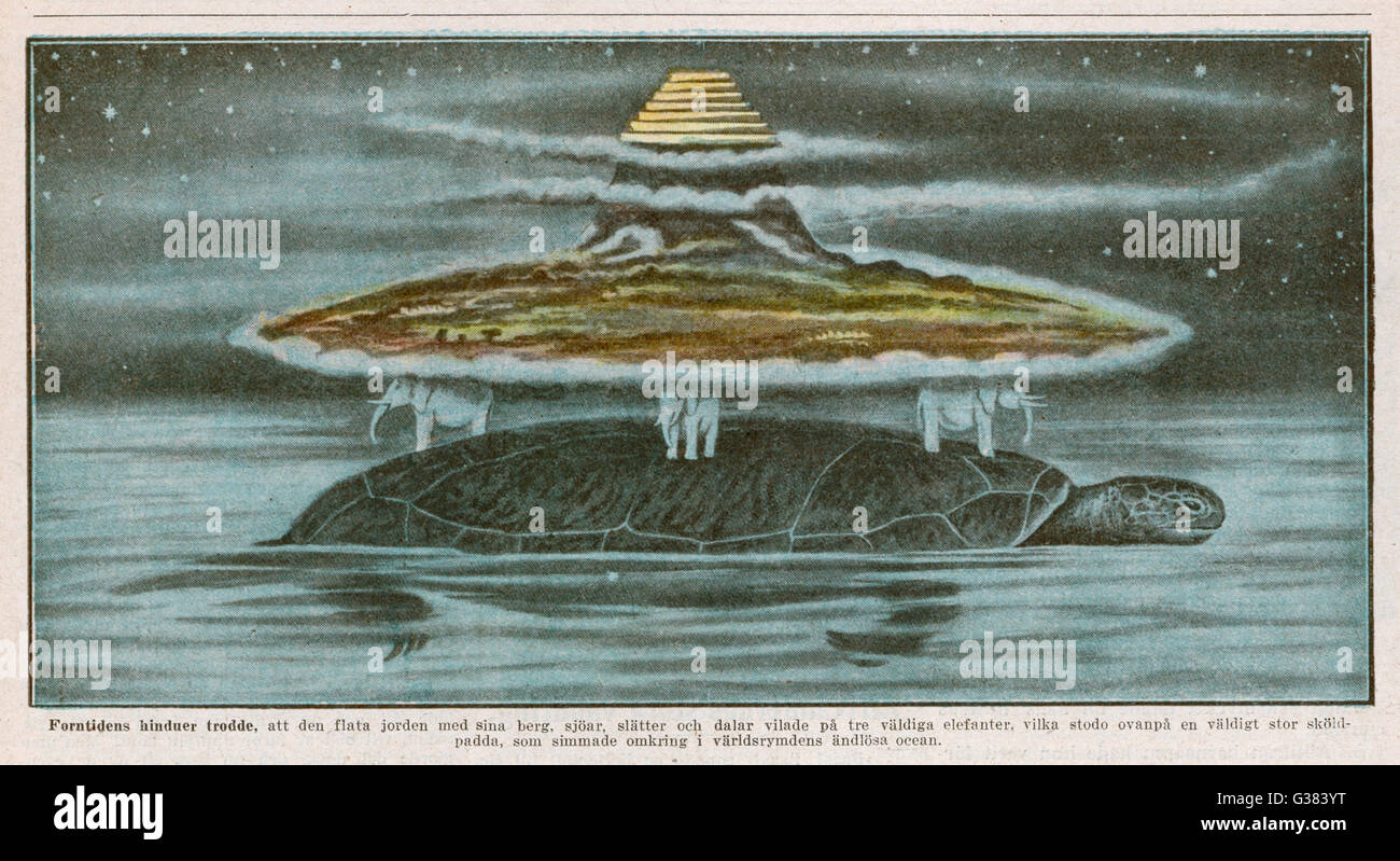 Indian Cosmic Myth Stock Photo - Alamy