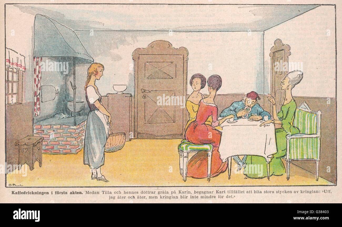 ASKUNGEN (Swedish Cinderella) shocks her stepmother and stepsisters by ...