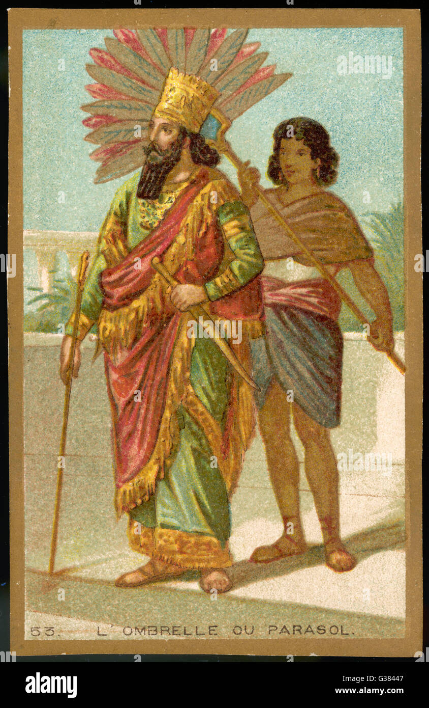 The First Parasol Stock Photo - Alamy