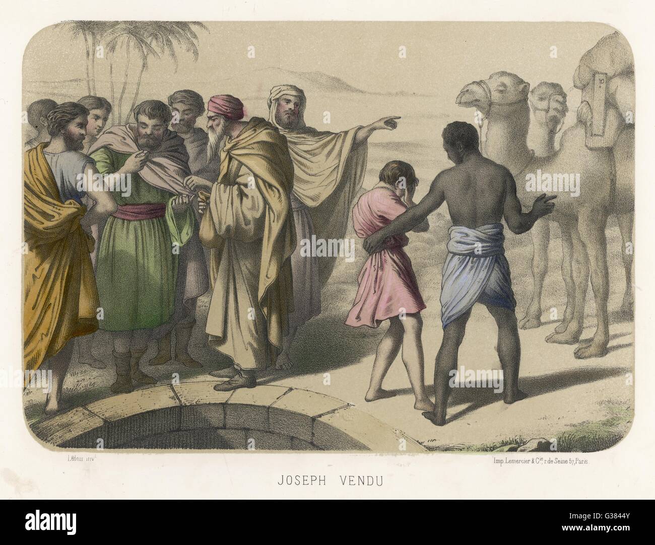 Joseph sold his brothers hi-res stock photography and images - Alamy
