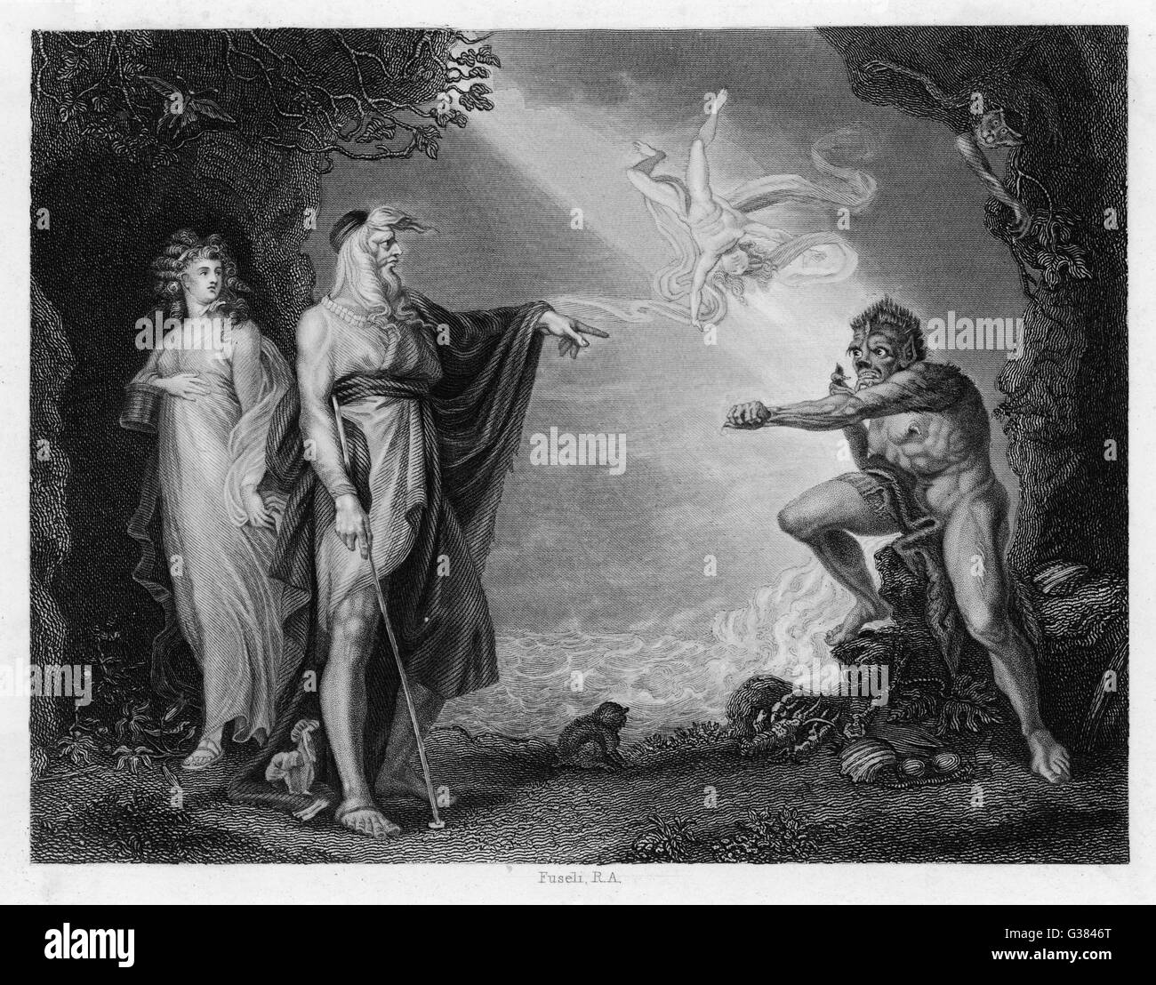Prospero the tempest hi-res stock photography and images - Alamy