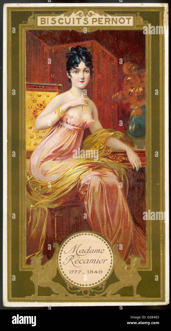 Recamier madame hi-res stock photography and images - Alamy