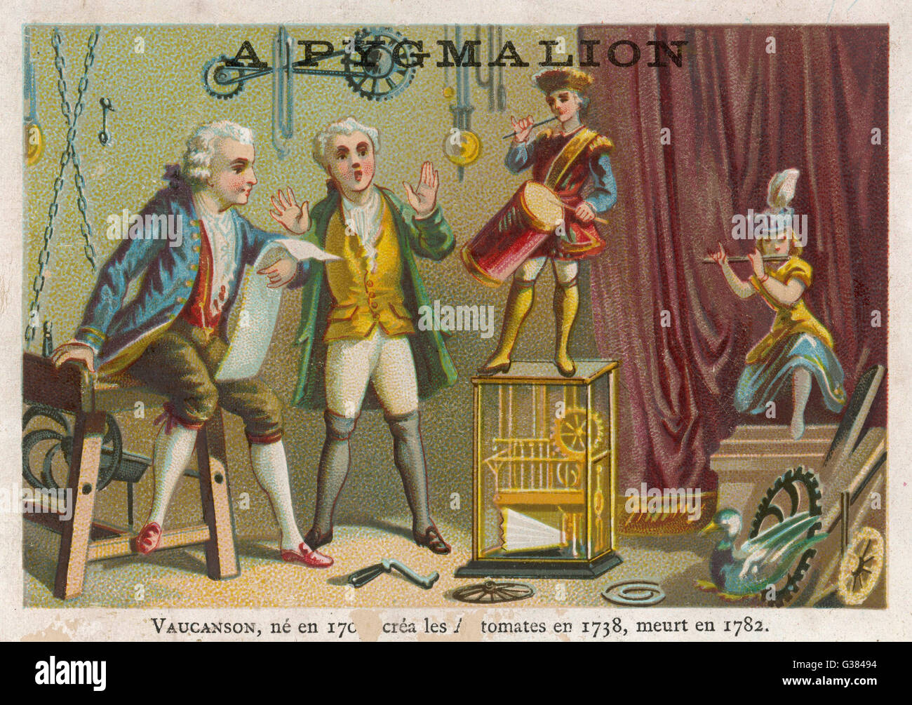 Vaucansons automata hi-res stock photography and images - Alamy