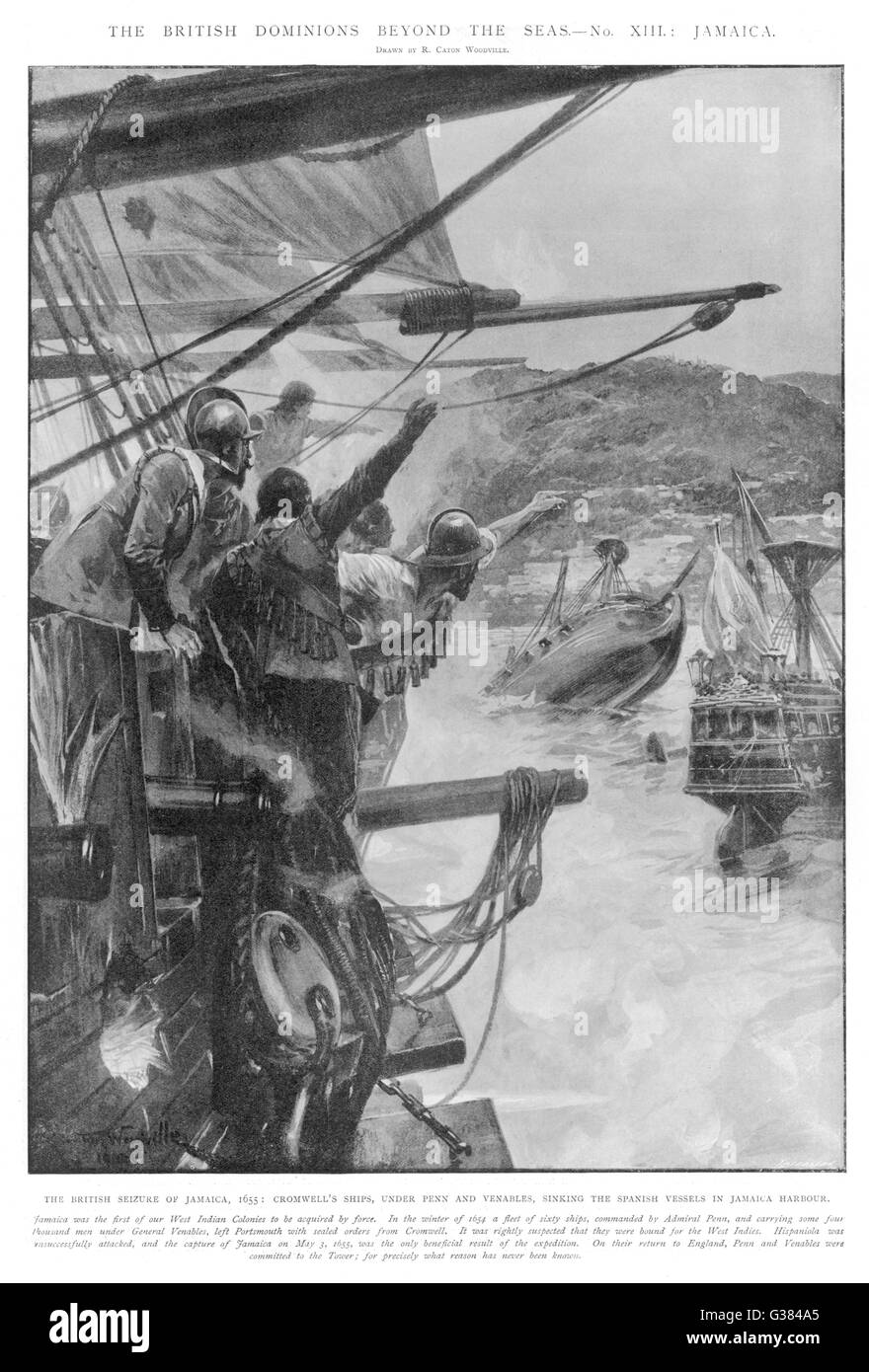 1655 jamaica hi-res stock photography and images - Alamy