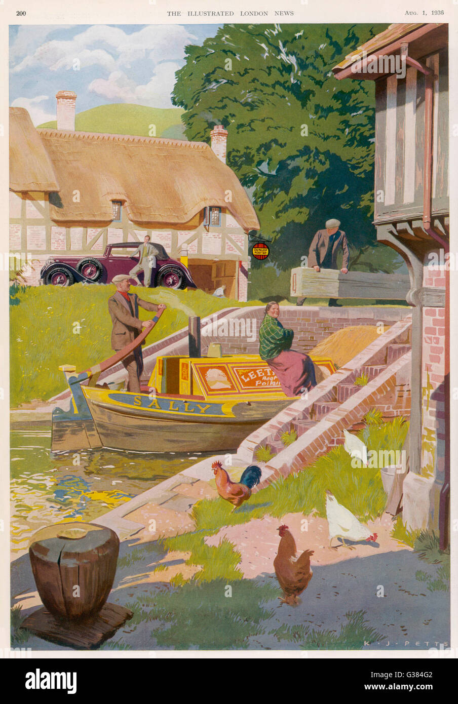 Dunlop advertisement hi-res stock photography and images - Alamy