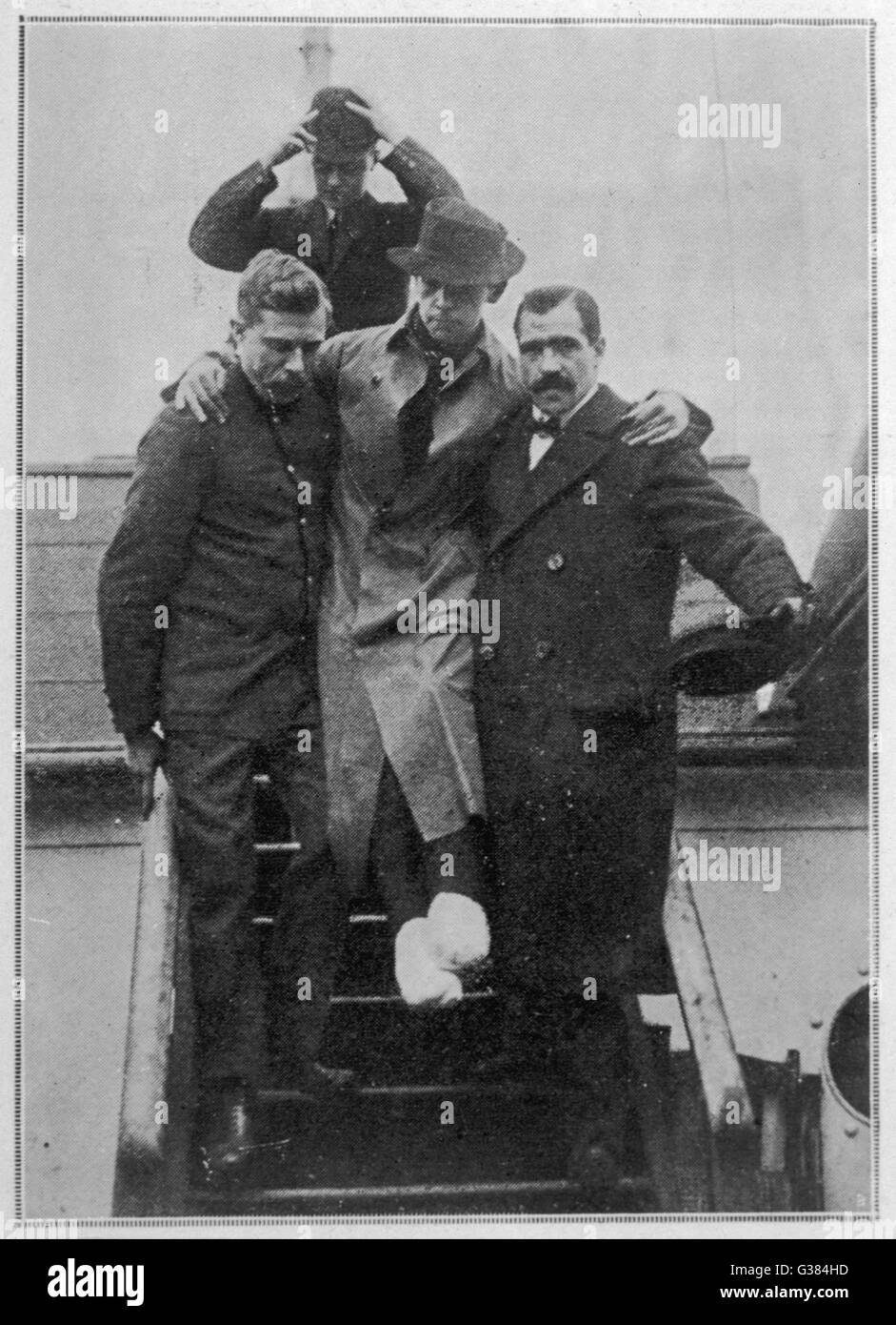 Titanic survivor Mr. Harold Bride Stock Photo - Alamy