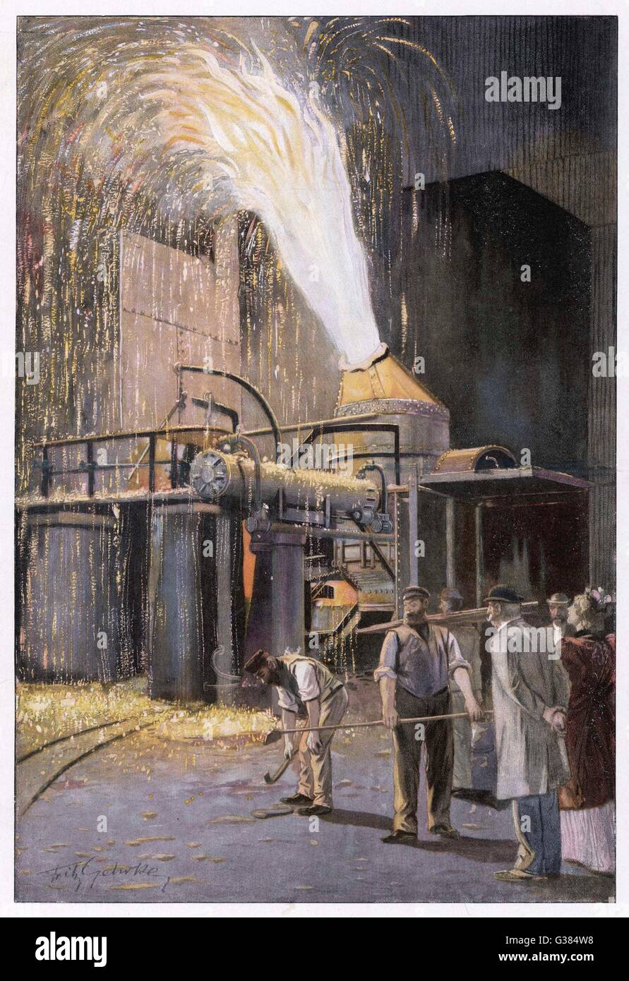 Bessemer process hi-res stock photography and images - Alamy