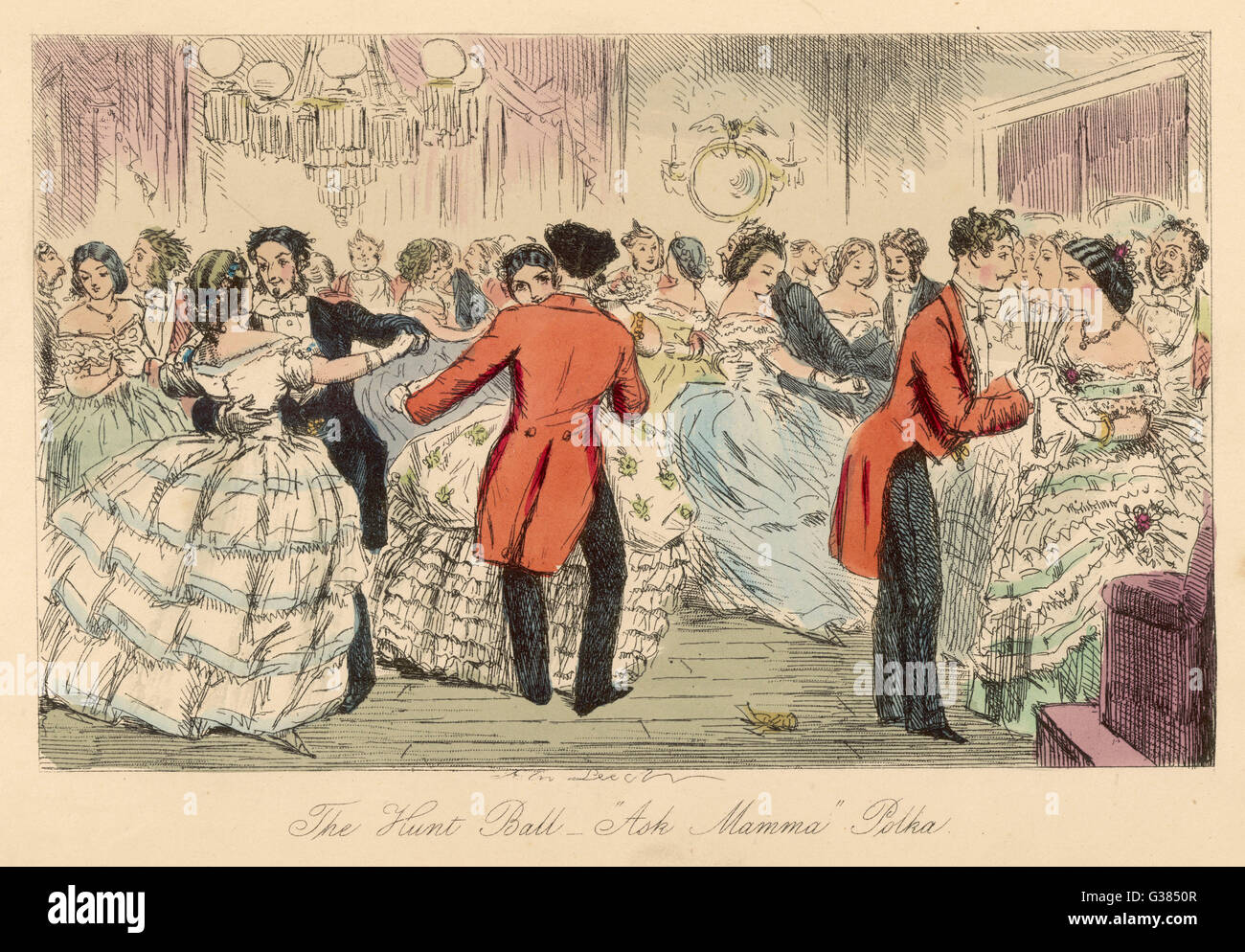 Dancing the polka at a hunt ball date hi-res stock photography and ...