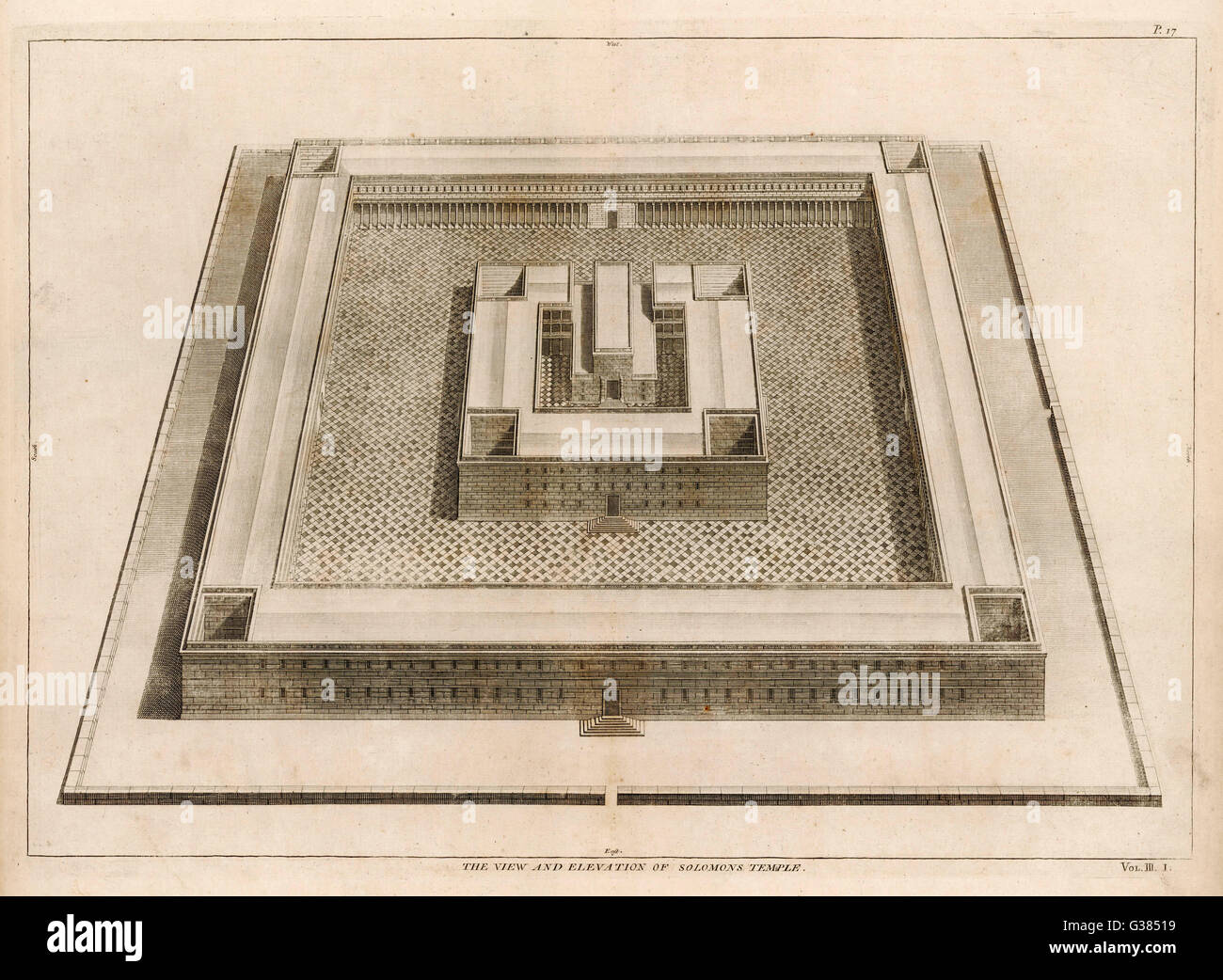 The Temple of Solomon, constructed on Mount Moriah Stock Photo - Alamy