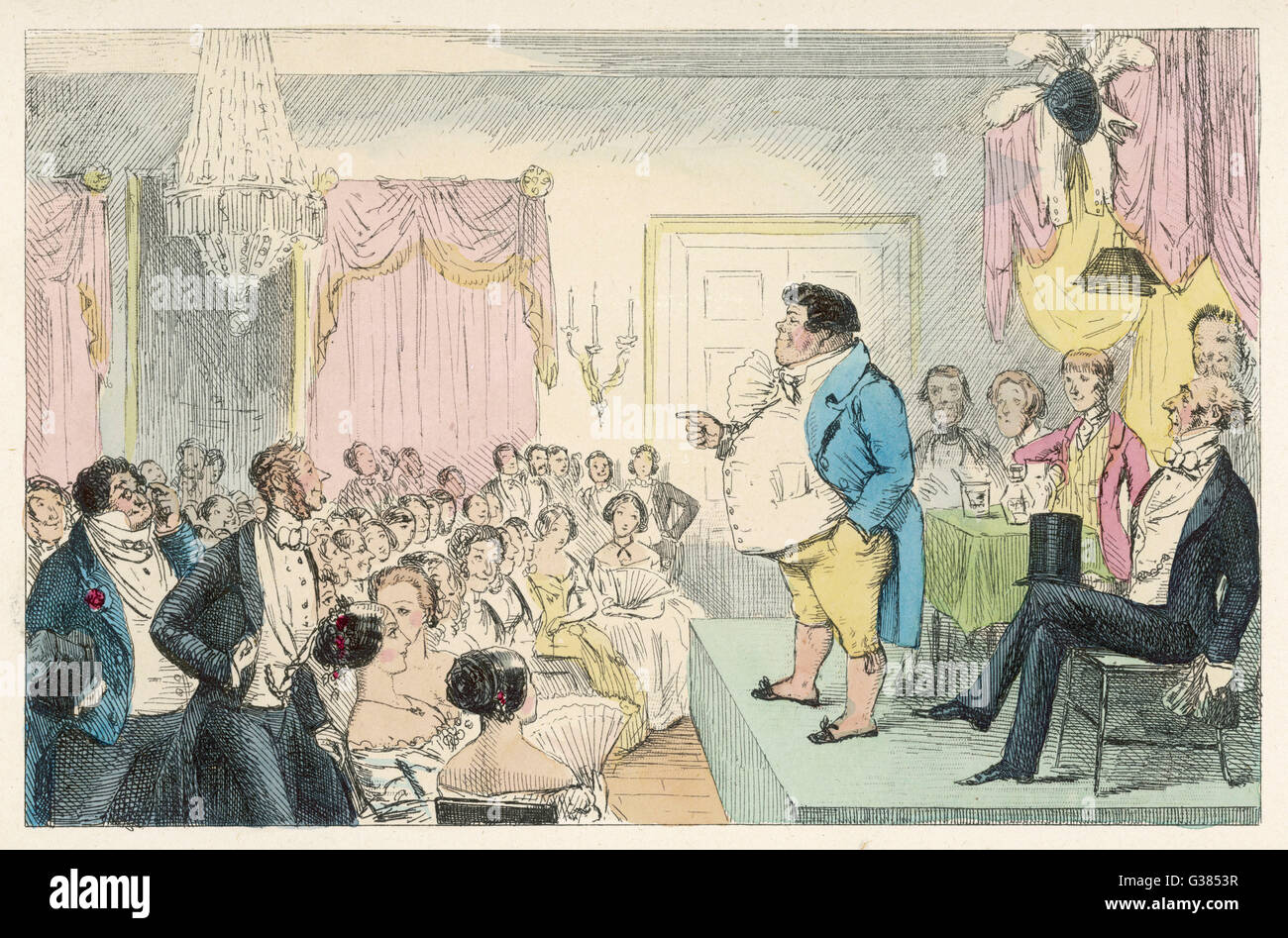 AN EVENING LECTURE Stock Photo - Alamy