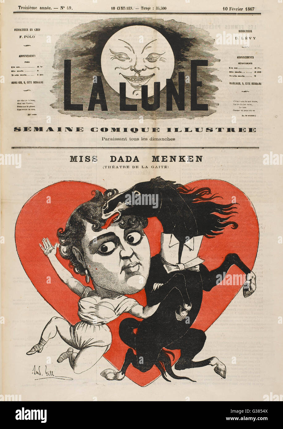 Menken and adah hi-res stock photography and images - Alamy