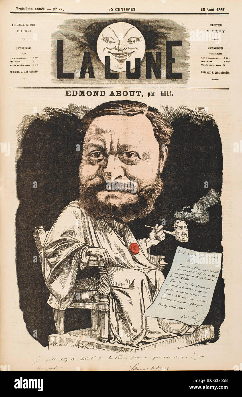 Edmond about hi-res stock photography and images - Alamy