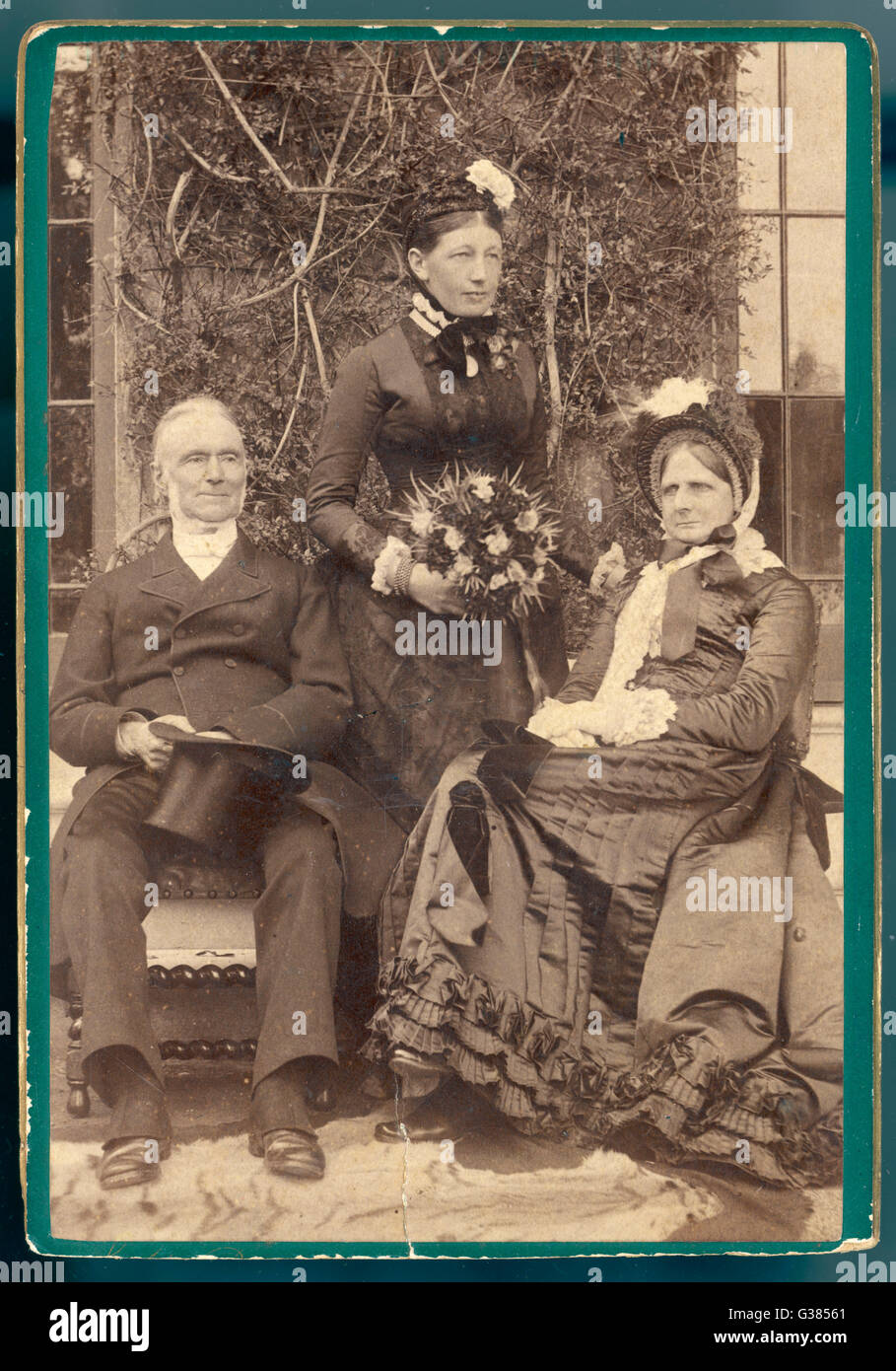 Victorian Family Photograph - 1880s Stock Photo - Alamy