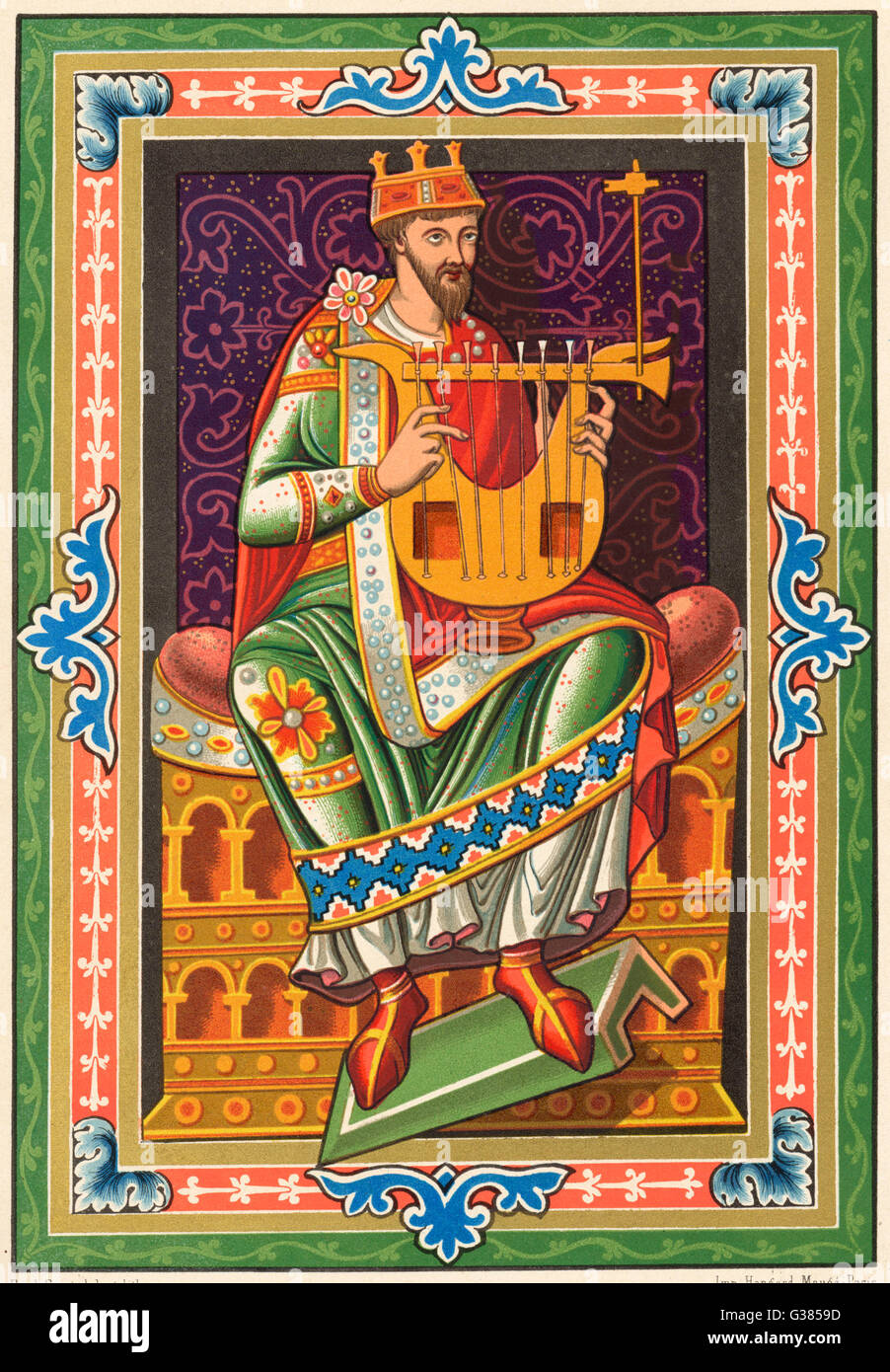 Psaltery hi-res stock photography and images - Alamy