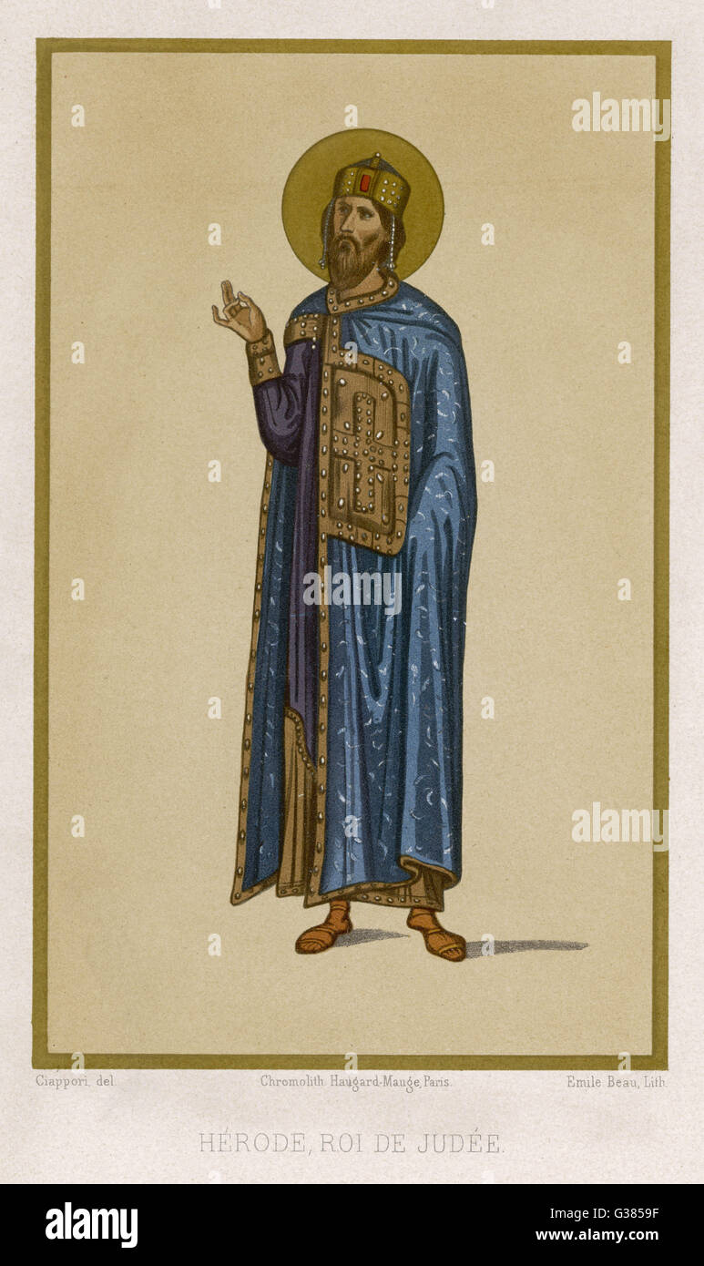 HEROD ANTIPAS Tetrarch (provincial ruler) of Galilee, into whose ...
