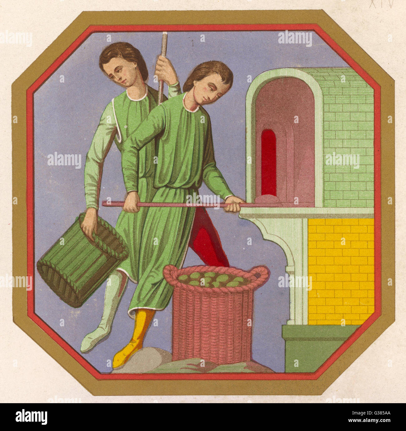 Medieval baker hi-res stock photography and images - Alamy