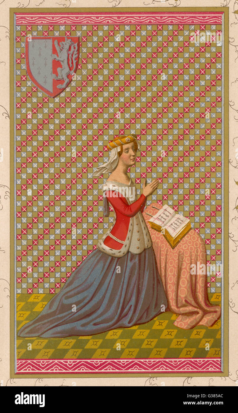 14th Century French Women High Resolution Stock Photography and Images ...