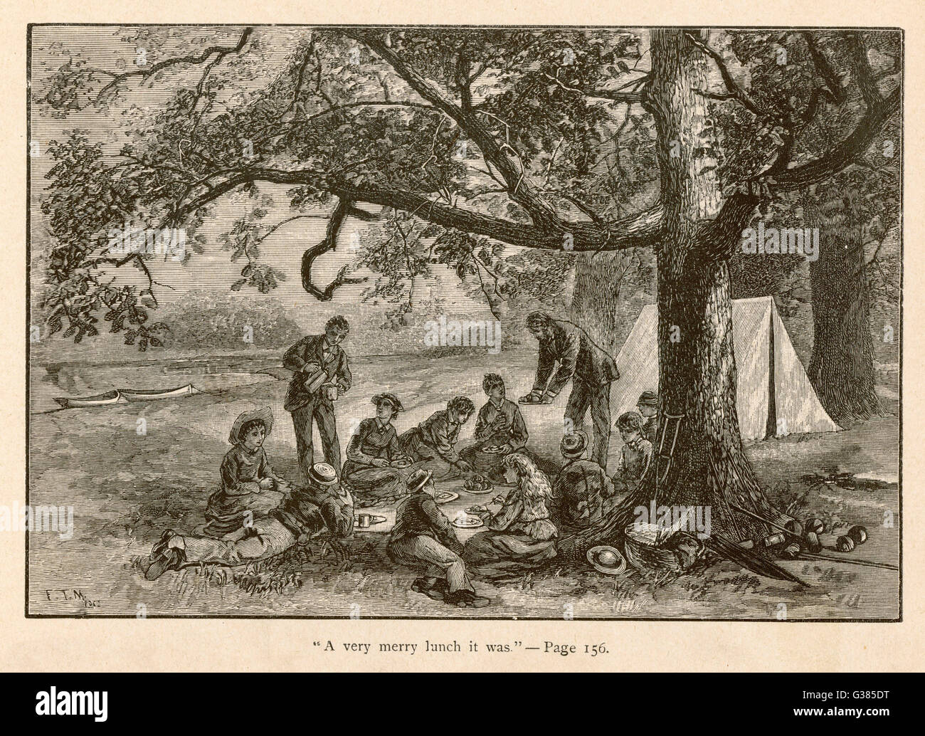 LITTLE WOMEN/MERRY LUNCH Stock Photo - Alamy