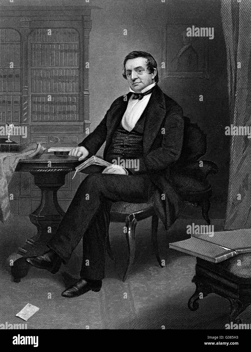 Washington irving 1783 1859 hi-res stock photography and images - Alamy