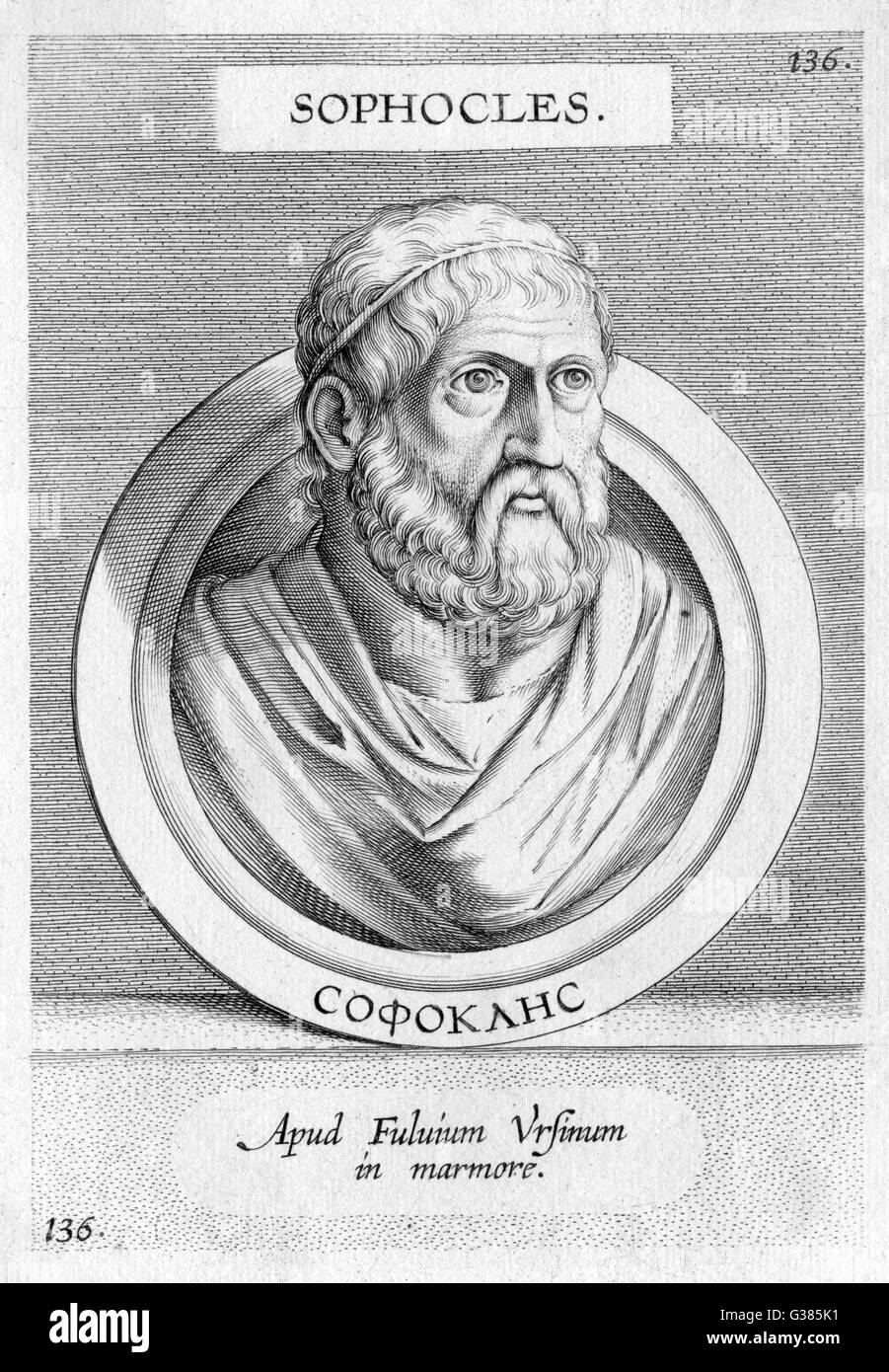 Sophocles bust Black and White Stock Photos & Images - Alamy