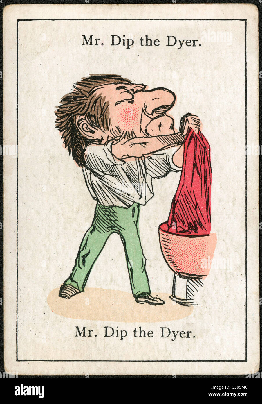 HAPPY FAMILIES/MR DIP Stock Photo - Alamy